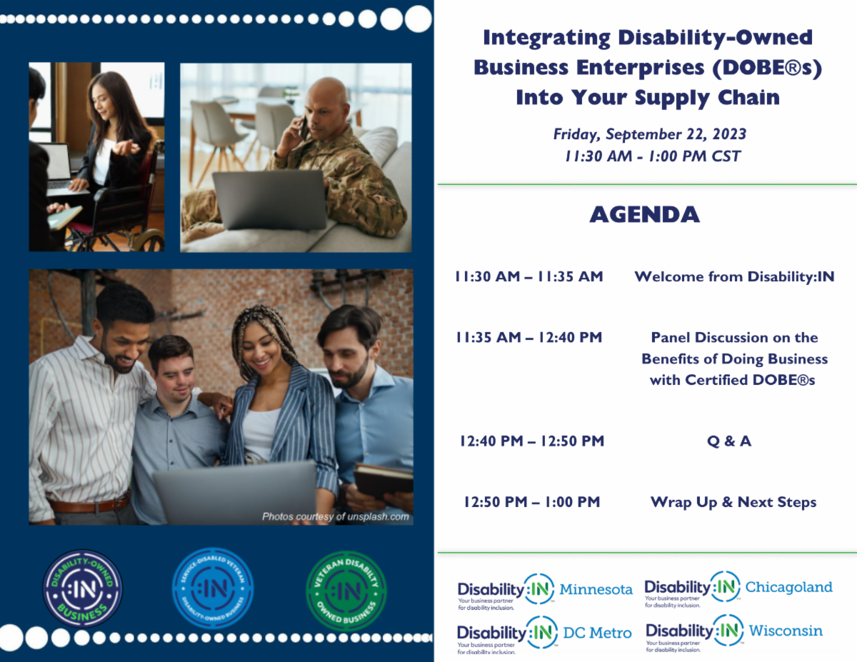 Integrating Disability-Owned Business Enterprises (DOBE) Into Your ...